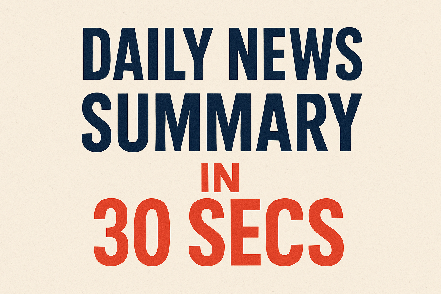 Headline News In 60 Seconds Daily 2025-10-19T08:01:16.496Z – Singapore ...