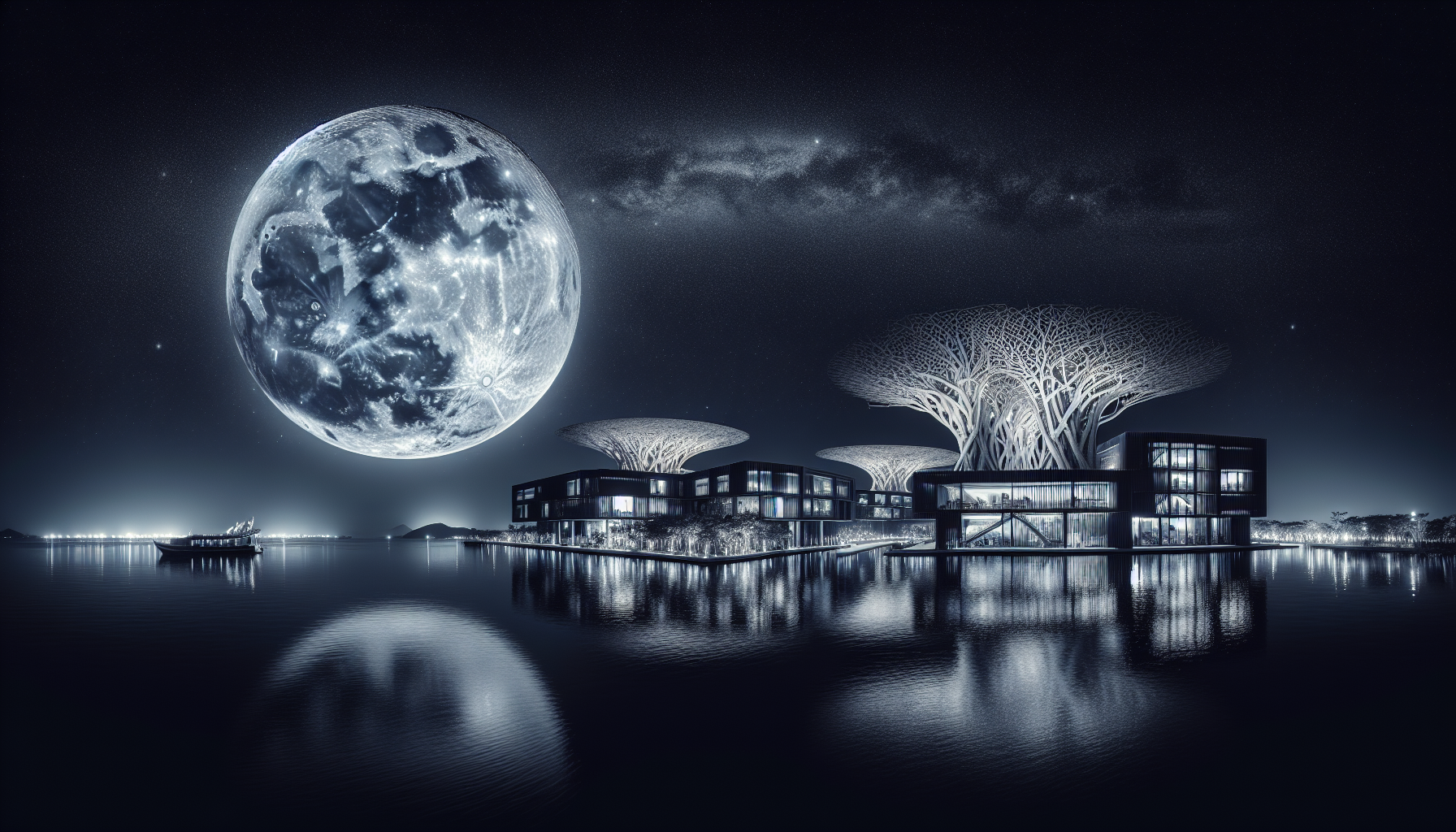 Spectacular Cold Moon Illuminates Singapore's Night Sky and Beyond ...