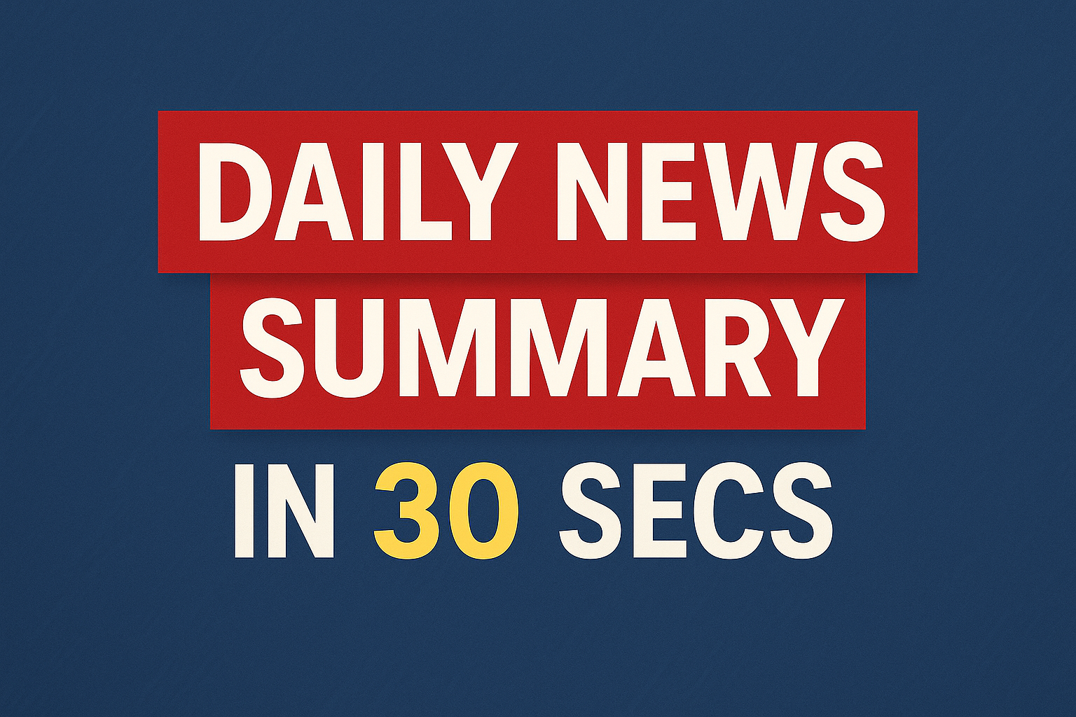 Headline News In 60 Seconds Daily 2025-12-03T08:02:13.613Z – Singapore ...